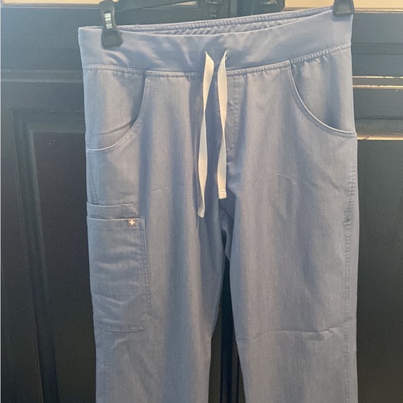 Figs | Other | Figs Scrub Pants Size Stall Denim Blue Colortapered ...